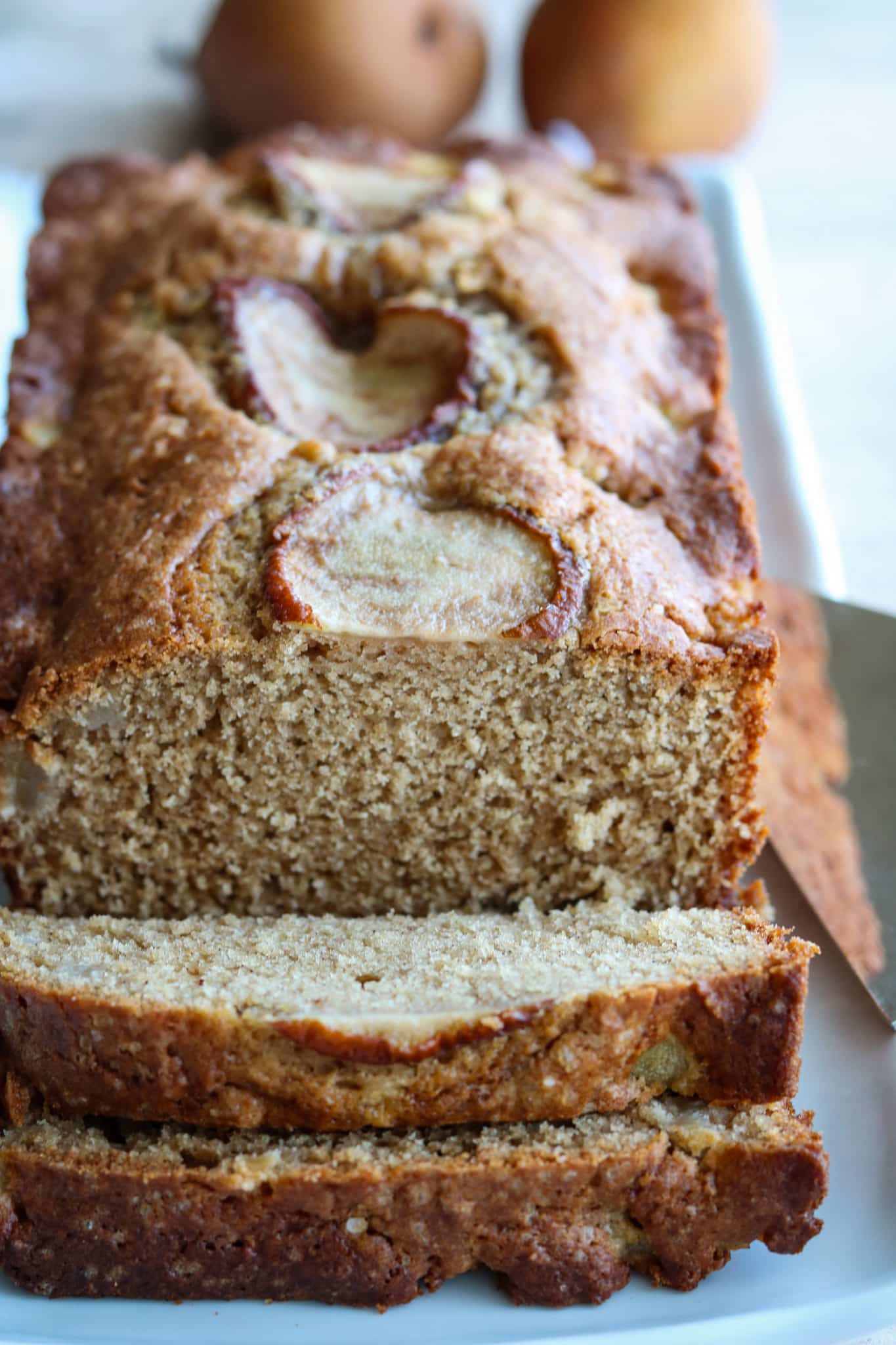 Pear Ginger Quick Bread – Claudia's Table