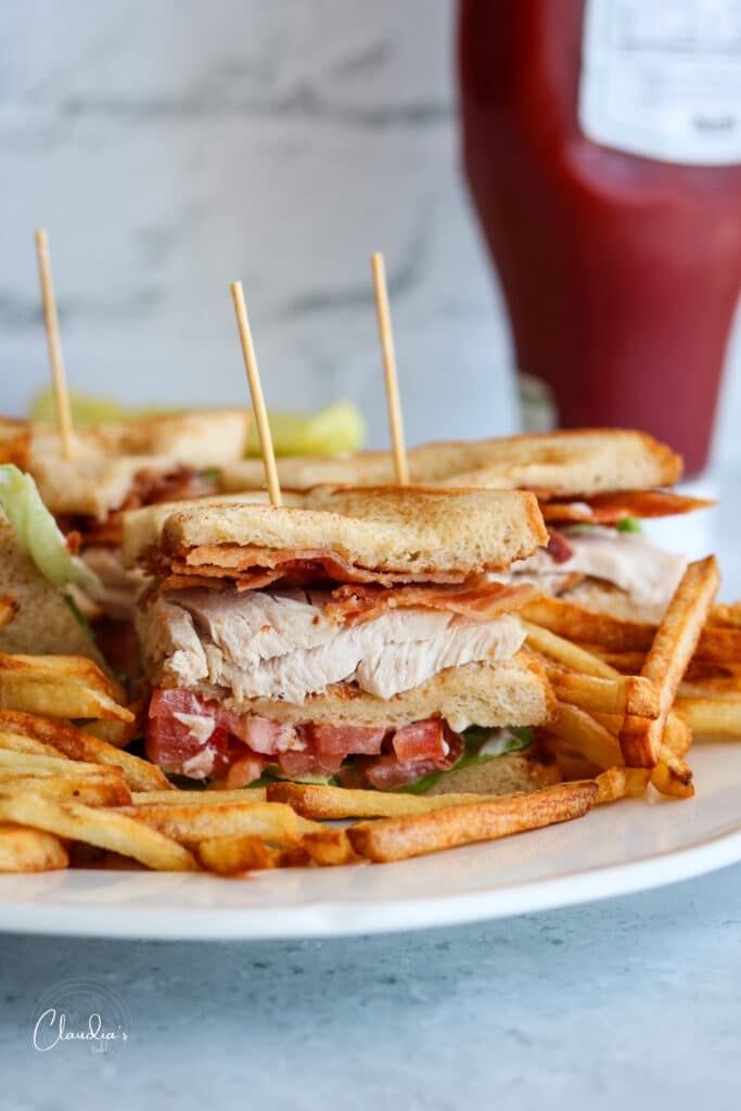 Classic Turkey Club Sandwich – Claudia's Table