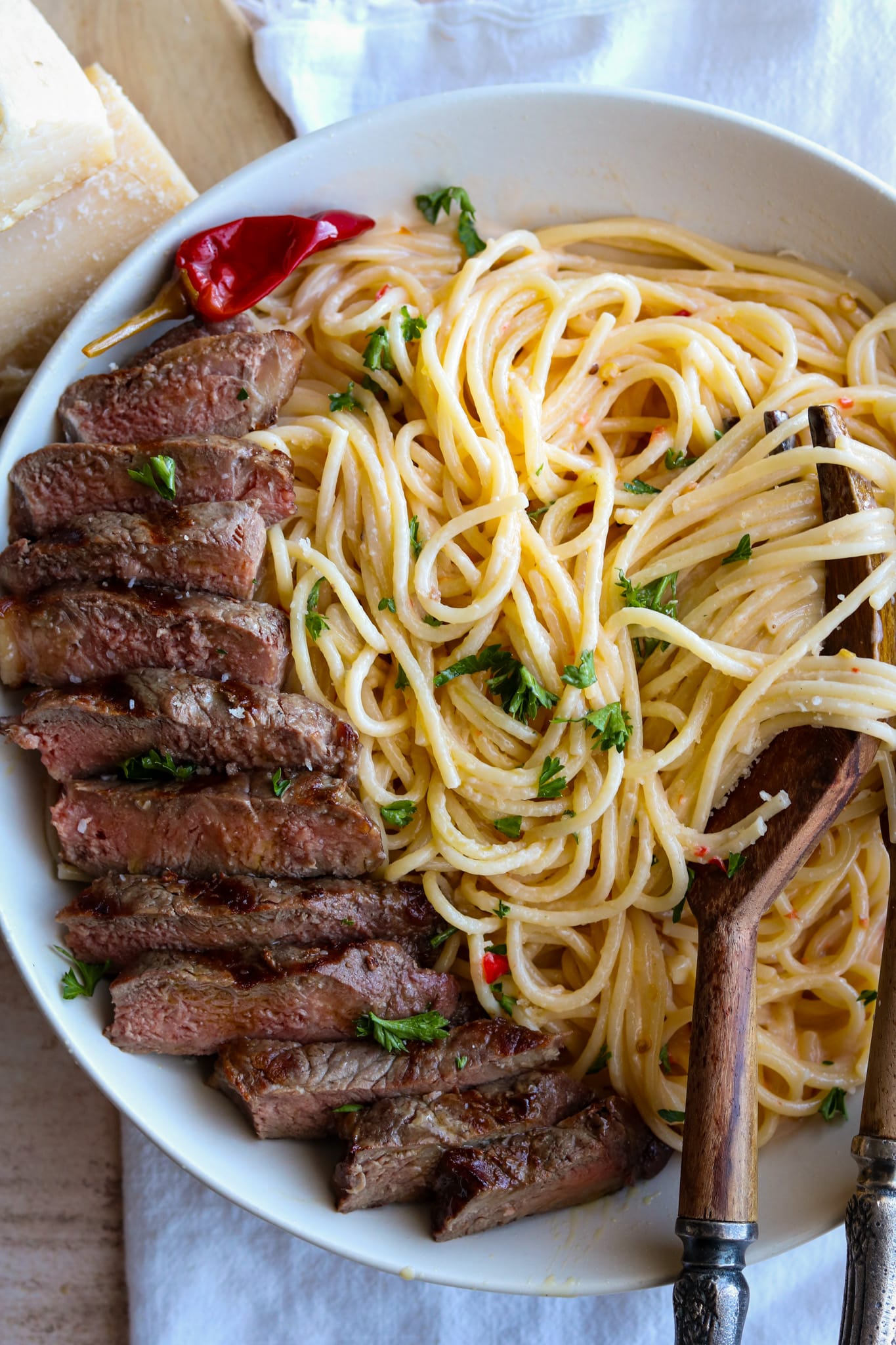 Creamy Calabrian Chili Pasta – Claudia's Table