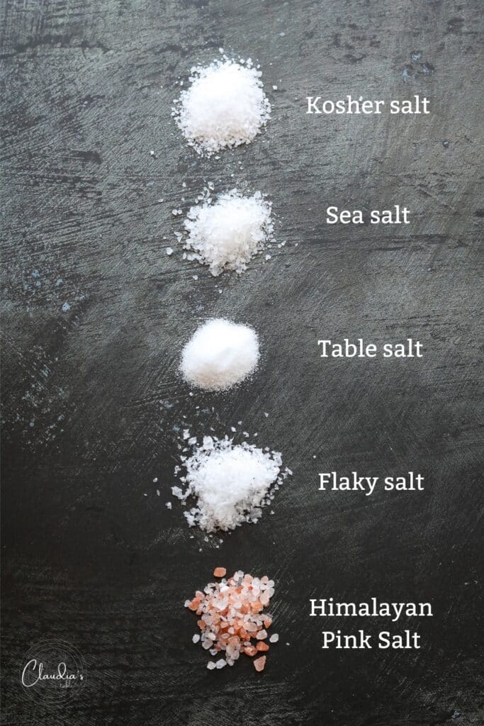 How to use salt: A guide for the home cook – Claudia's Table